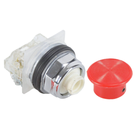9001KR24RH13-Square D 9001KR24RH13 Red Mushroom Head Push Button 35mm ...