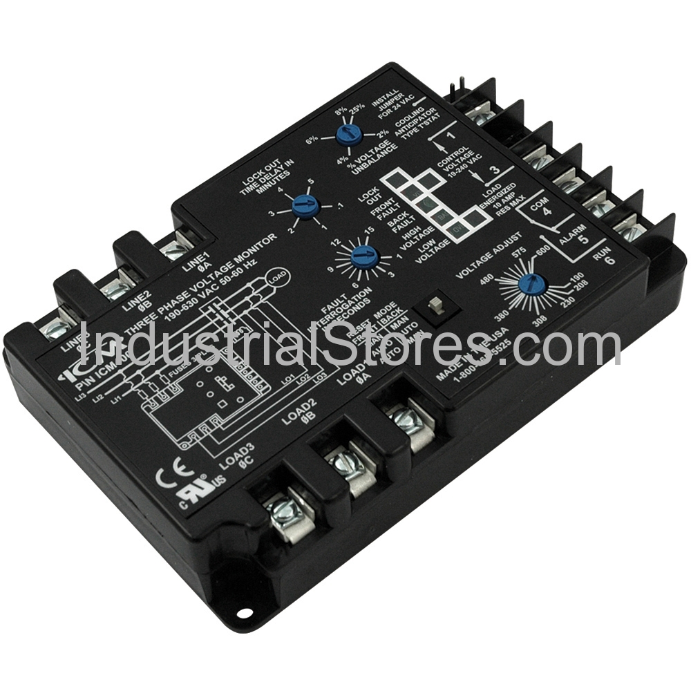 DTP-3-DiversiTech DTP-3 Digital Three Phase Motor Protector - All Gas ...