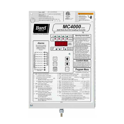 MC4002-B-Bard HVAC MC4002-B Lead/Lag Controller With Alarm - All Gas ...