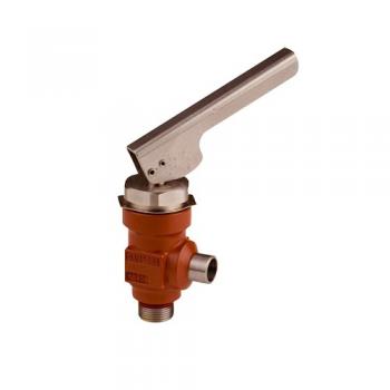 148H3273-Danfoss 148H3273 Quick Closing Oil Drain Shutoff Valve 1/2 ...